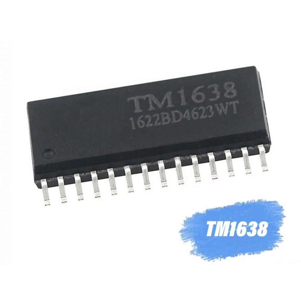 TM1638 SMD SOP-28 7-Segment Display Entegresi - EB-TM1638